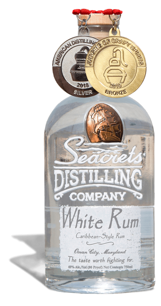White Rum - Seacrets Homemade Liquors Ocean City MD