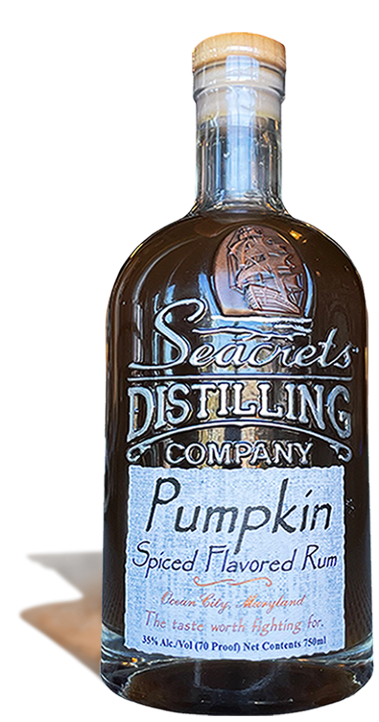 Pumpkin Spiced Rum - Seacrets Homemade Liquors Ocean City MD